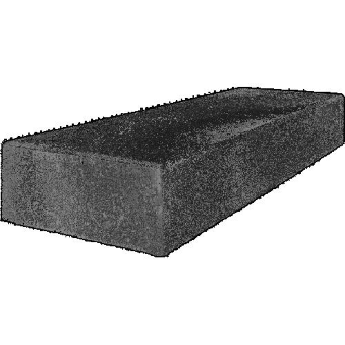 Western Interlock Murata Step Block 48 in. x 16 in. x 6.875 in. Charcoal (6 pc./pallet) | SiteOne US